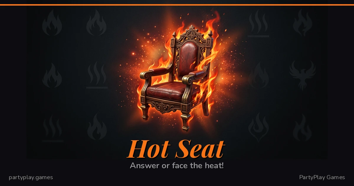 Hot Seat — Free Online Party Question Game — PartyPlay Games